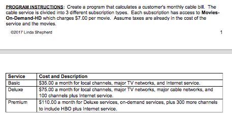 I Need Help With This Programming Assignment From My Chegg