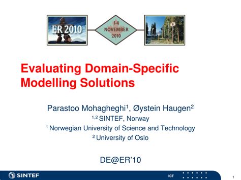 Pdf Evaluating Domain Specific Modelling Solutions