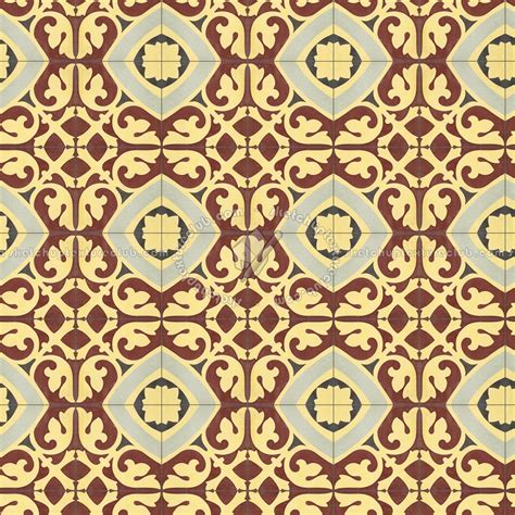 Encaustic Concrete Floors Tiles Textures Seamless