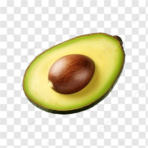 매끄러운 녹색 과육을 보여주는 완벽하게 자른 아보카도 반쪽 완벽하게 잘랐다 아보카도 반 부드러운 녹색 살 Png 일러스트