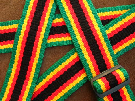 Rasta Weaver Guitar Straps Play With Color