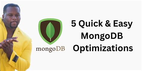5 Quick And Easy MongoDB Optimizations Part 1 DEV Community