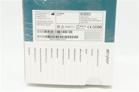 Stryker 542 11 50e Trident Psl Ha Cluster Acetabular Shell 50mm X