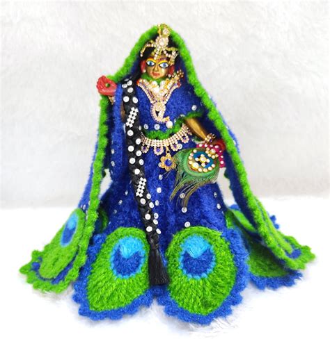 Radha Krishna Dress Radha Krishna Woolen Poshak Krishna Dress Dhoti