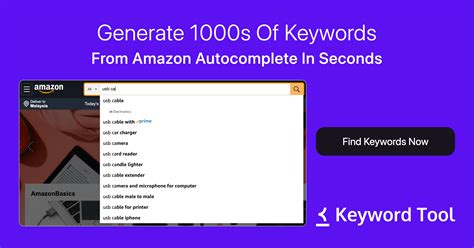 Amazon Keyword Tool ⚠️ Keyword Generator【free】