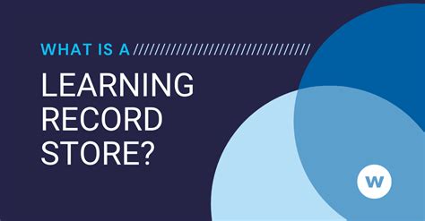 What Is A Learning Record Store Xapi Conformant Lrs Watershed