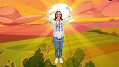 Мир над Україною Наталія Валевська Патріотична руханка для школярів та вчителів Youtube