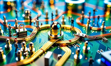 Premium Photo Cyber Security Abstract Background Technology Background With A Padlock Internet