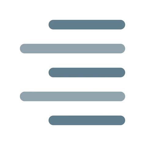 Justify Center Alignment Paragraph Setting Text Layout Position Format Stock Vector By ©get4net