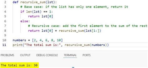 Sum A List In Python Without Using The Sum Function