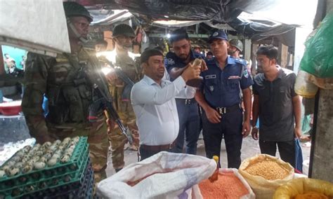 নড়াইলে টাস্কফোর্স ও ভোক্তার অভিযান ৮ হাজার টাকা জরিমানা