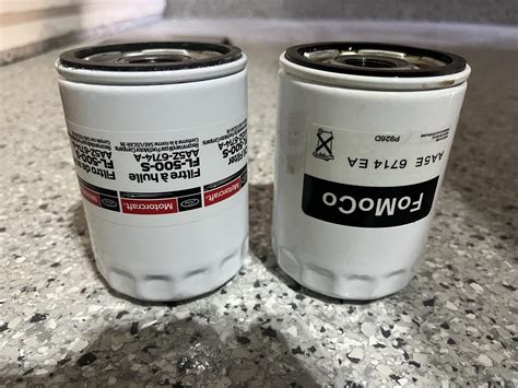 Factory FoMoCo Filter Looks To Be Motorcraft FL500S F150gen14 2021