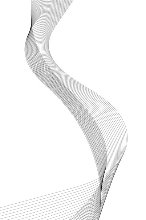 Premium Vector Abstract Modern Vector Background Curved Vector Illustration