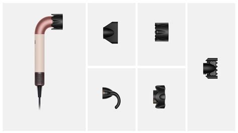 Dyson Supersonic R™ Hårtørrer Straightwavy Ceramic Pinkrose Gold