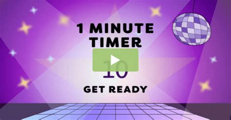 10 Minute Coloured Block Timer Video Teach Starter