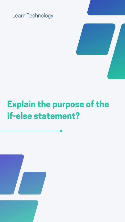 If Else Statement In Python Python Interview Question Pythontutorial Python Interview