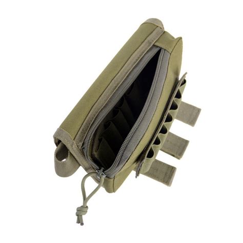 Badu Bg Тактическа подставка за бузата на пушка патрон за приклад военна екипировка оцеляване