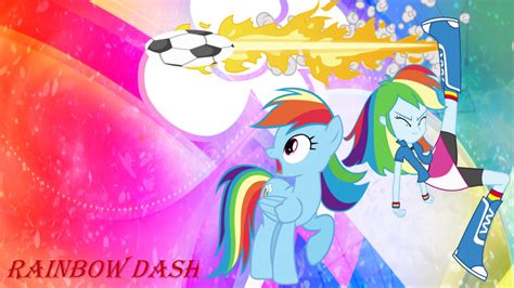Rainbow Dash Pony Eg Wallpaper By Pegasister1000 On Deviantart