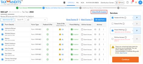 How To Download The Draft Copies Of My 1099 W 2 Forms