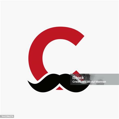 편지 C 이발소 로고 디자인 헤어스타일리스트 로고타입 콧수염 스타일과 패션 심볼 0명에 대한 스톡 벡터 아트 및 기타 이미지 0명 가위 고풍스런 Istock