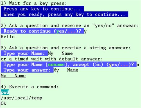 Script Echo Color