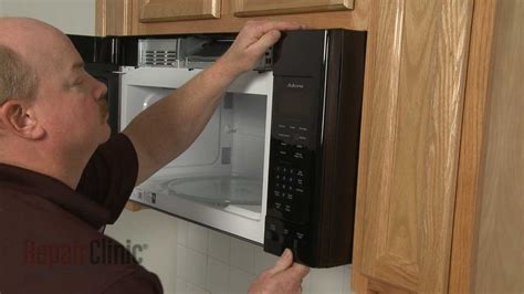 Ge Microwave Repair Of The Control Panel Appliance Video