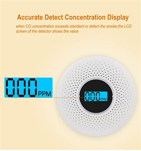 Smart Home Smoke Fire Sensor Alarm Detector Sound Grandado