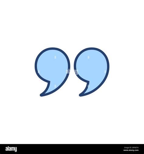 Quote Icon Vector Quotation Mark Sign And Symbol Stock Vector Image And Art Alamy