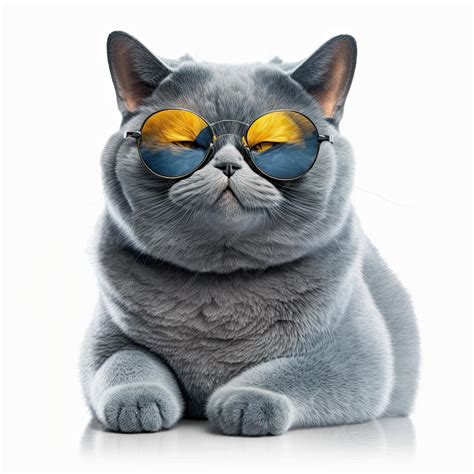 Premium Ai Image Ai Generated Illustration Of Cute Cat Wearing