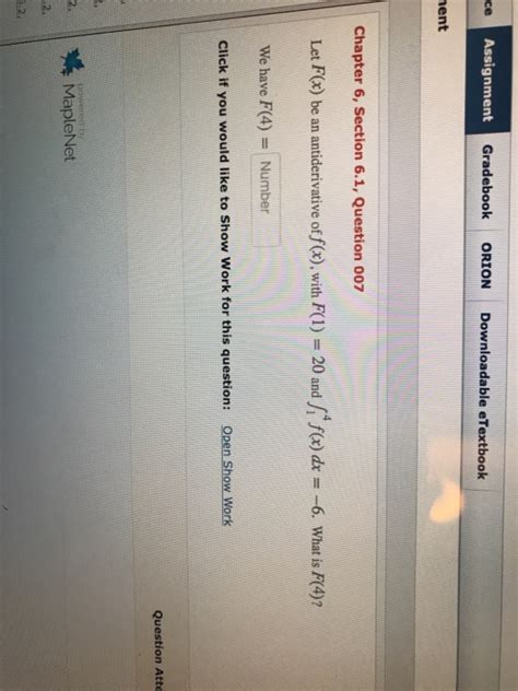 Solved Nment Gradebook Orion Downloadable Etextbook Ce Ent