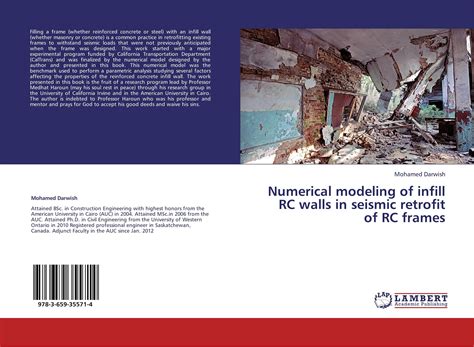 Купить Numerical Modeling Of Infill Rc Walls In Seismic Retrofit Of Rc