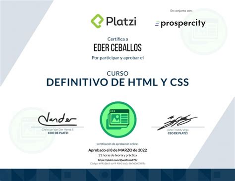 diploma html css pdf