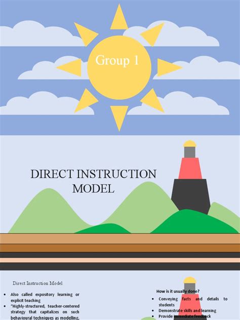 Direct Instruction Model Pdf Teachers Learning