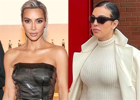 Cristiano Ronaldos Partner Georgina Rodriguez Spotted In One Of Kim Kardashians Most Stunning
