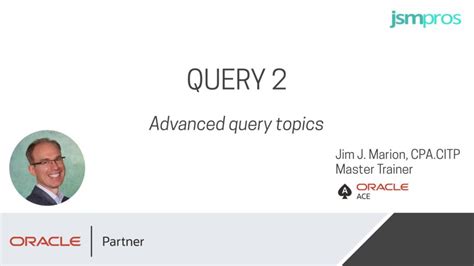 Peoplesoft Query 2 • Jsmpros