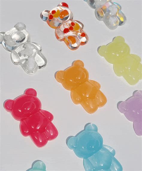 핸드메이드 곰돌이 하리보 그립톡 레진 투명 귀여운 홀로그램 스마트톡 입체 클라우드 구름 과일 파스텔 오로라 글리터 반짝이 에이블리