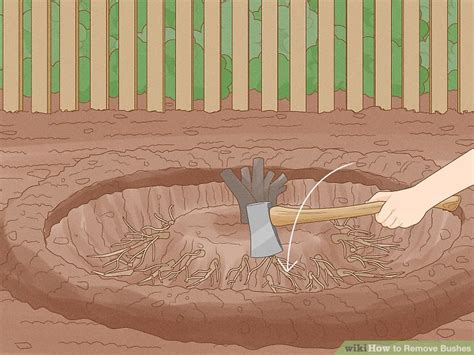 3 Ways To Remove Bushes WikiHow