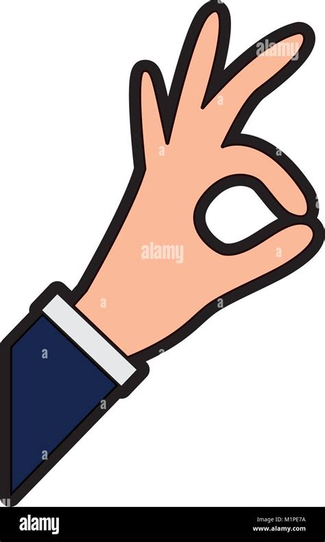 Pouce Et Index Banque Dimages Vectorielles Alamy