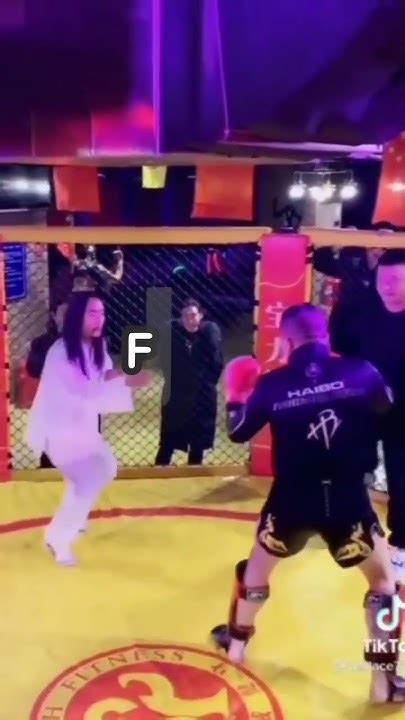 중국의 무술고수가 킥복싱 선수와 대결합니다 Youtube