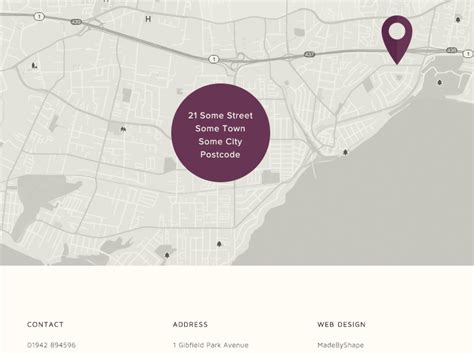Custom Google Map By Madebyshape On Dribbble