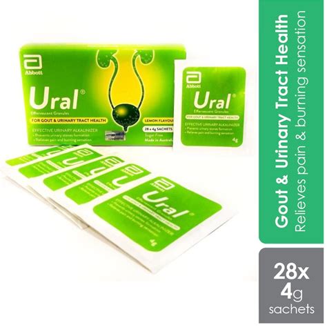 Abbott Ural Effervescent Granules 4g X 28s Exp 112026 Shopee Malaysia