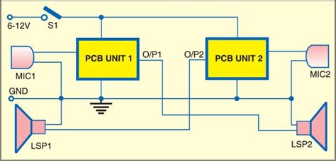 Intercom Using Lm386