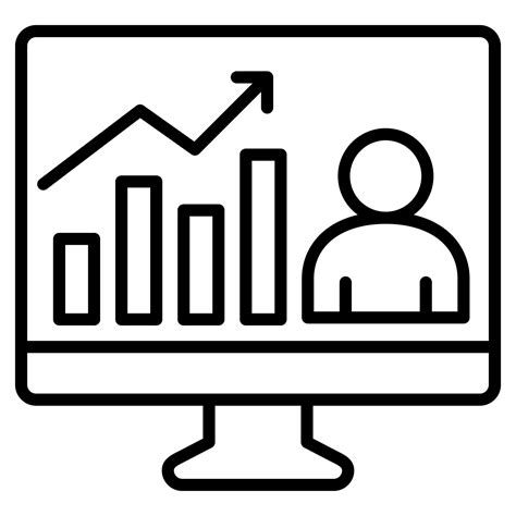 KPI Analysis Icon Line Vector Illustration 35193438 Vector Art At Vecteezy