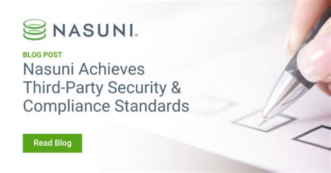 Nasuni Achieves Enterprise Cybersecurity And Compliance Standards