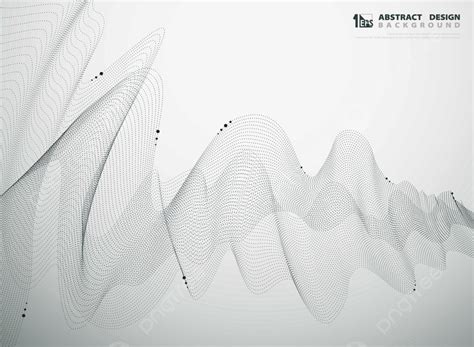 Abstract Dark Blue Color Lines Dots Wavy Pattern Element Design Of Element Background Wallpaper