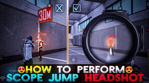 How To Perform Scope Jump Headshot 😍 Youtube