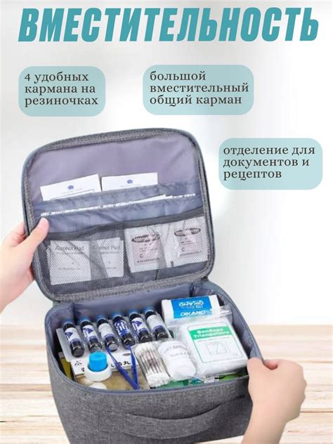 Аптечка органайзер домашняя и дорожная купить на OZON по низкой цене ...