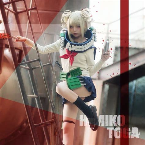 Instockpo Himiko Toga Cosplay My Hero Academia Hobbies And Toys
