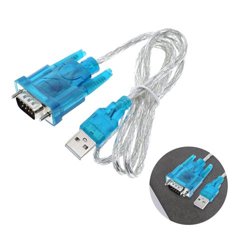 Jixopn Hl 340 Usb To Rs232 Com Port Serial Pda 9 Pin Db9 Cable Adapter Usb To 9 Pin Serial Cable