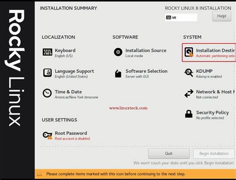 How To Install Rocky Linux 8 4 Step By Step With Screenshots LinuxTeck